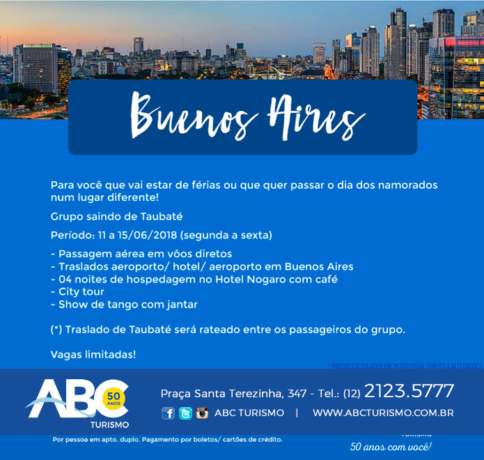 ABC Turismo – Agência de Viagens em Taubaté/SP